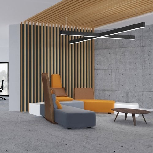 Suspended Linear LED lighting - Rio Suspended Direct